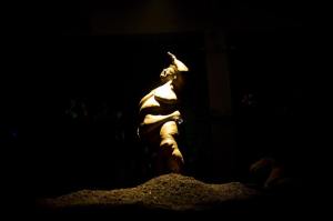 Goldendean, a performance art piece by Dean Hutton